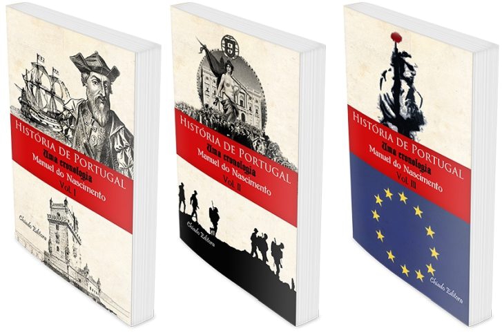 História de Portugal - 3 volumes